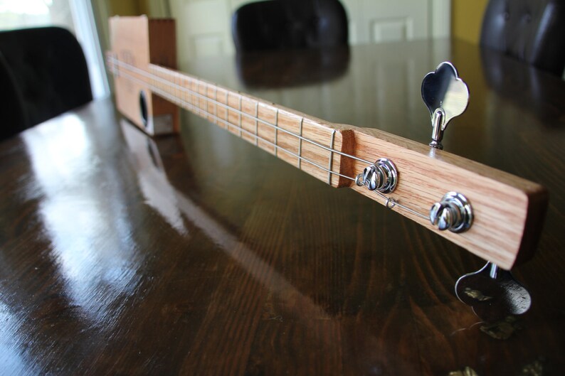Cigar Box Bass Guitar 2 String | Etsy