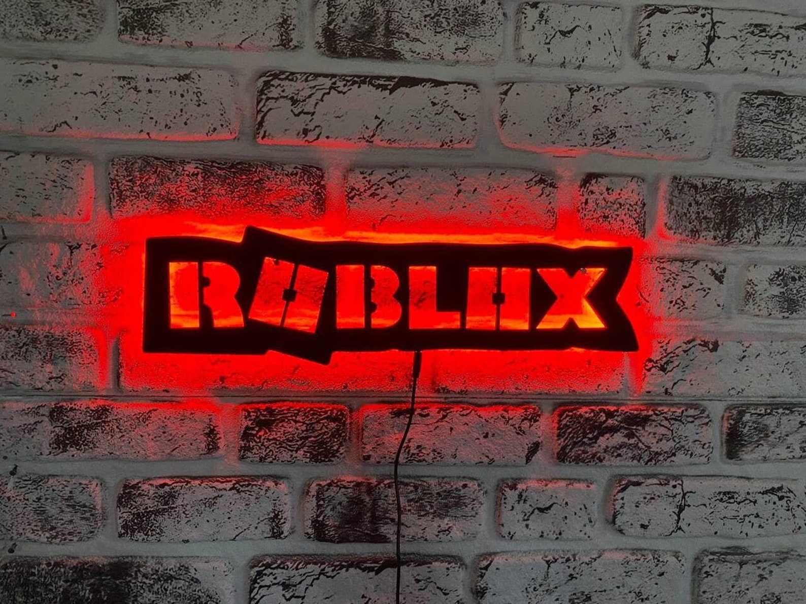 Roblox Led Sign , Roblox Wooden Art , Roblox for Gift , Robloc Gaming ...