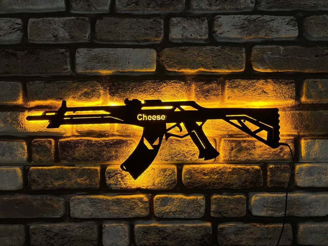 Personalized Led Sign , Valorant Wall Decor , Noble Vandal , Call of ...