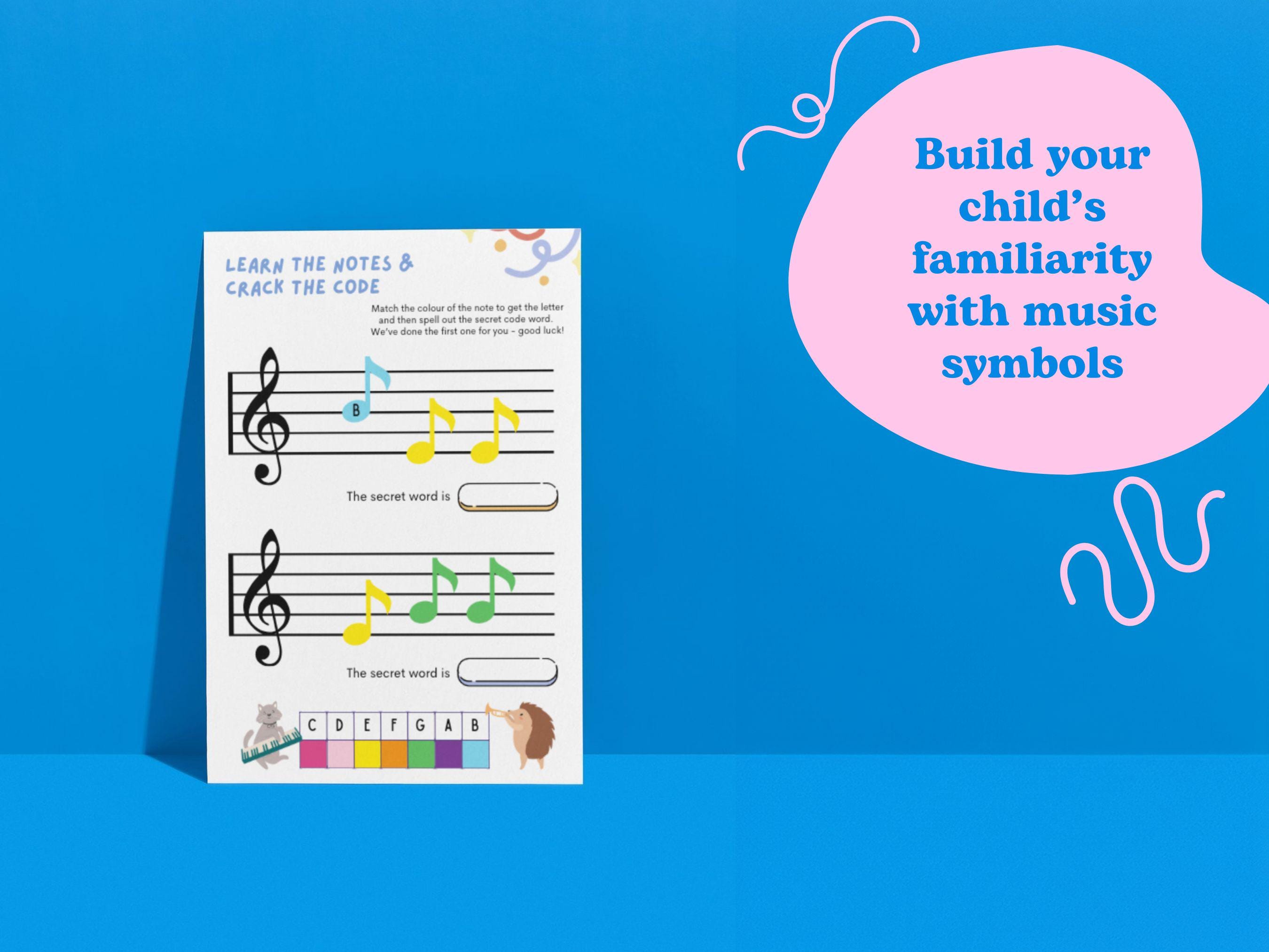 Music Puzzle Pack Volume 1 | 45 Page Activity Bundle | Printable PDF ...
