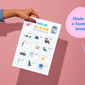 Air Travel Bingo Cards | Printable PDF | Kids Fun Travel Activity - Etsy
