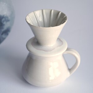 Ceramic Coffee Dripper - Pottery Coffee Maker - Coffee Pour Over ...