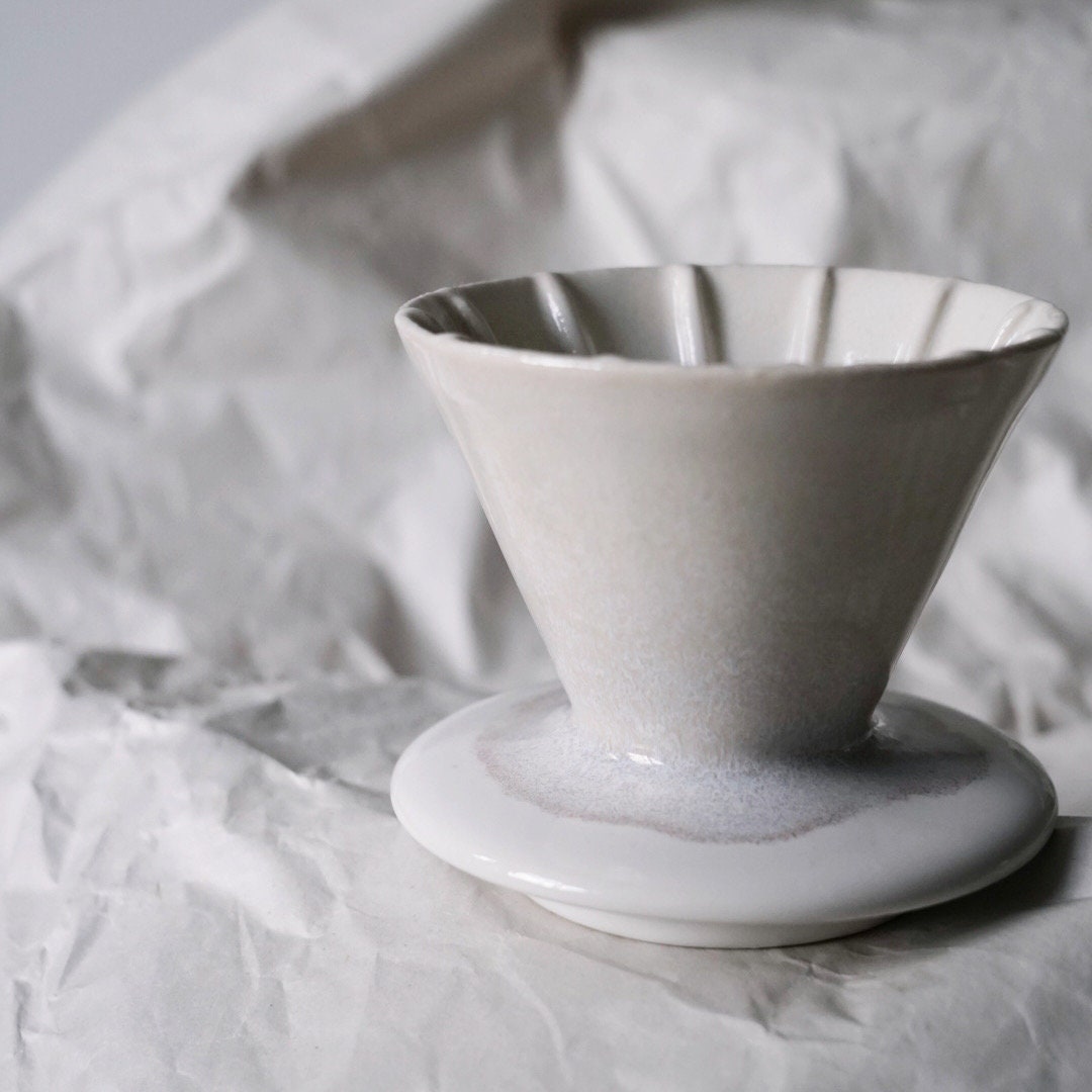 Ceramic Coffee Dripper - Pottery Coffee Maker - Coffee Pour Over ...