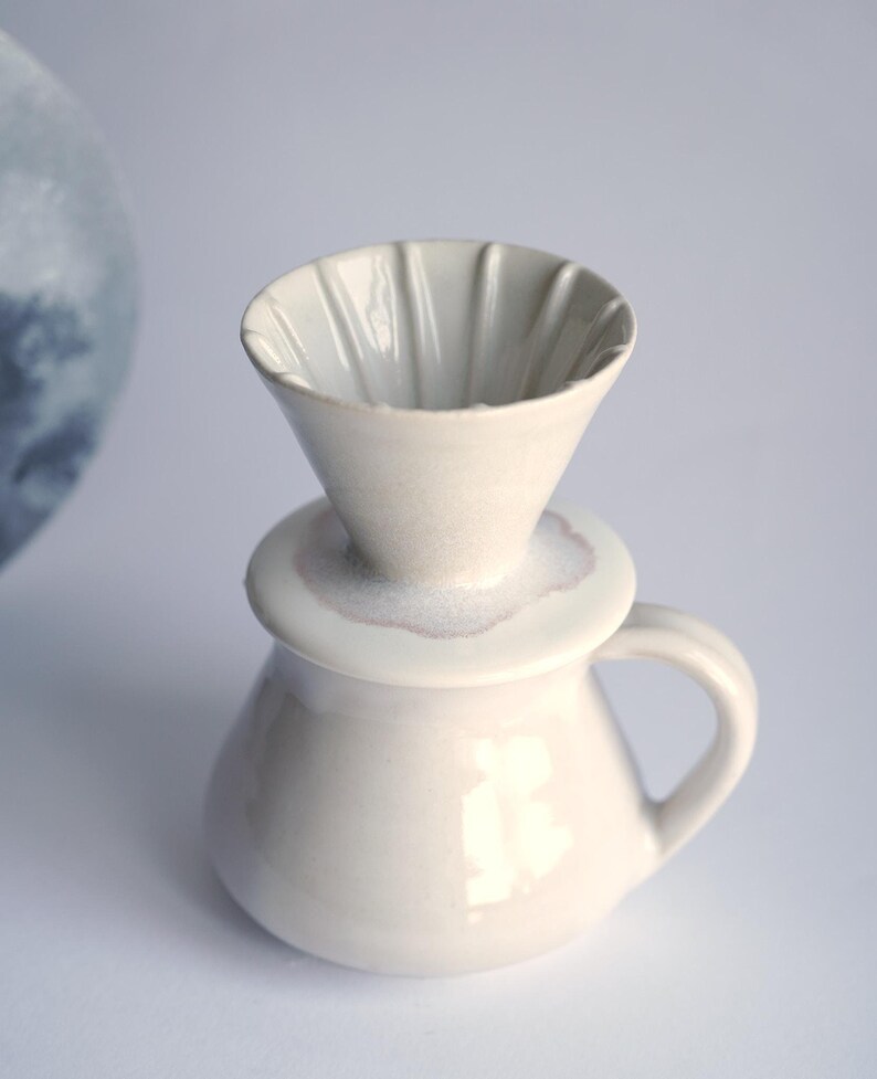 Ceramic Coffee Dripper - Pottery Coffee Maker - Coffee Pour Over ...