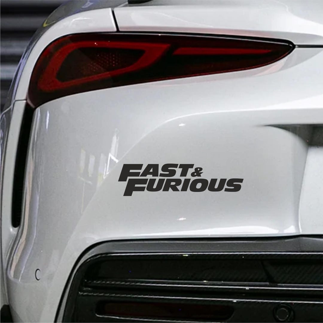 Fast & Furious Sticker Tuning Carsticker - Etsy