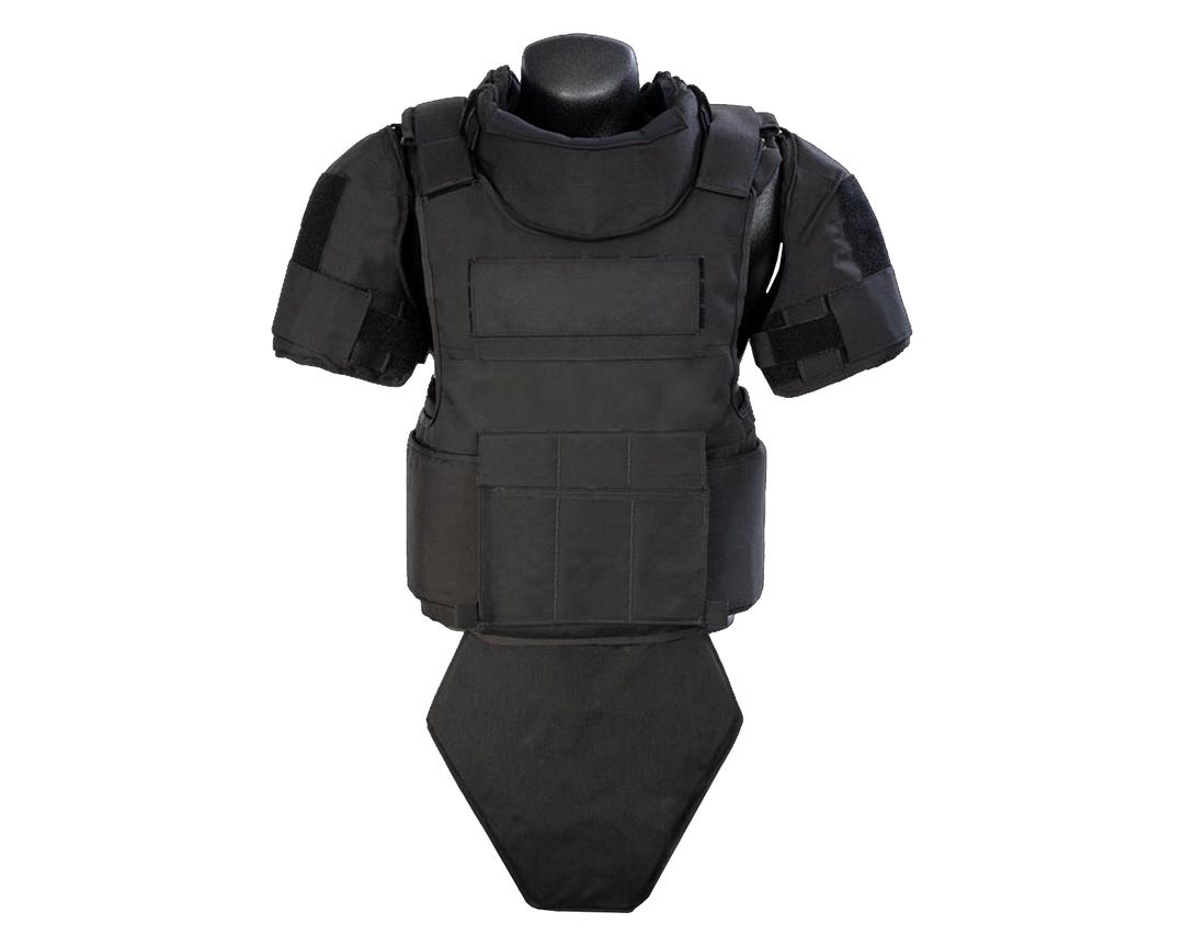 Heavy Duty Tactical Plate Carrier Vest: Adjustable Full Body Armor - Etsy