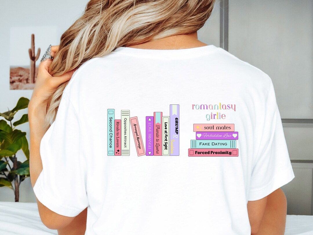 Bookish Gifts & Booktok Merch: Bella+canvas Reading T-shirt, Booklovers ...