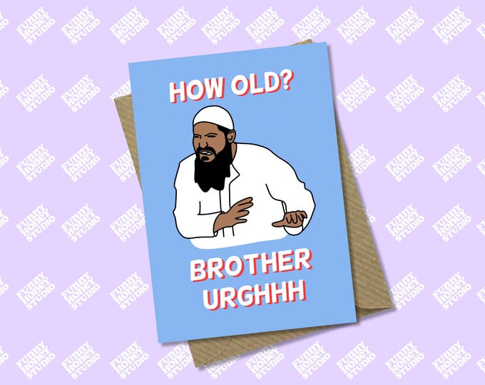 Cat Meme Birthday Greeting Card - Free UK Shipping - Etsy