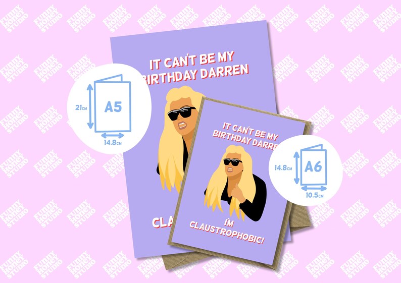 Gemma Collins Birthday Card, Funny GC Meme Card - Etsy UK