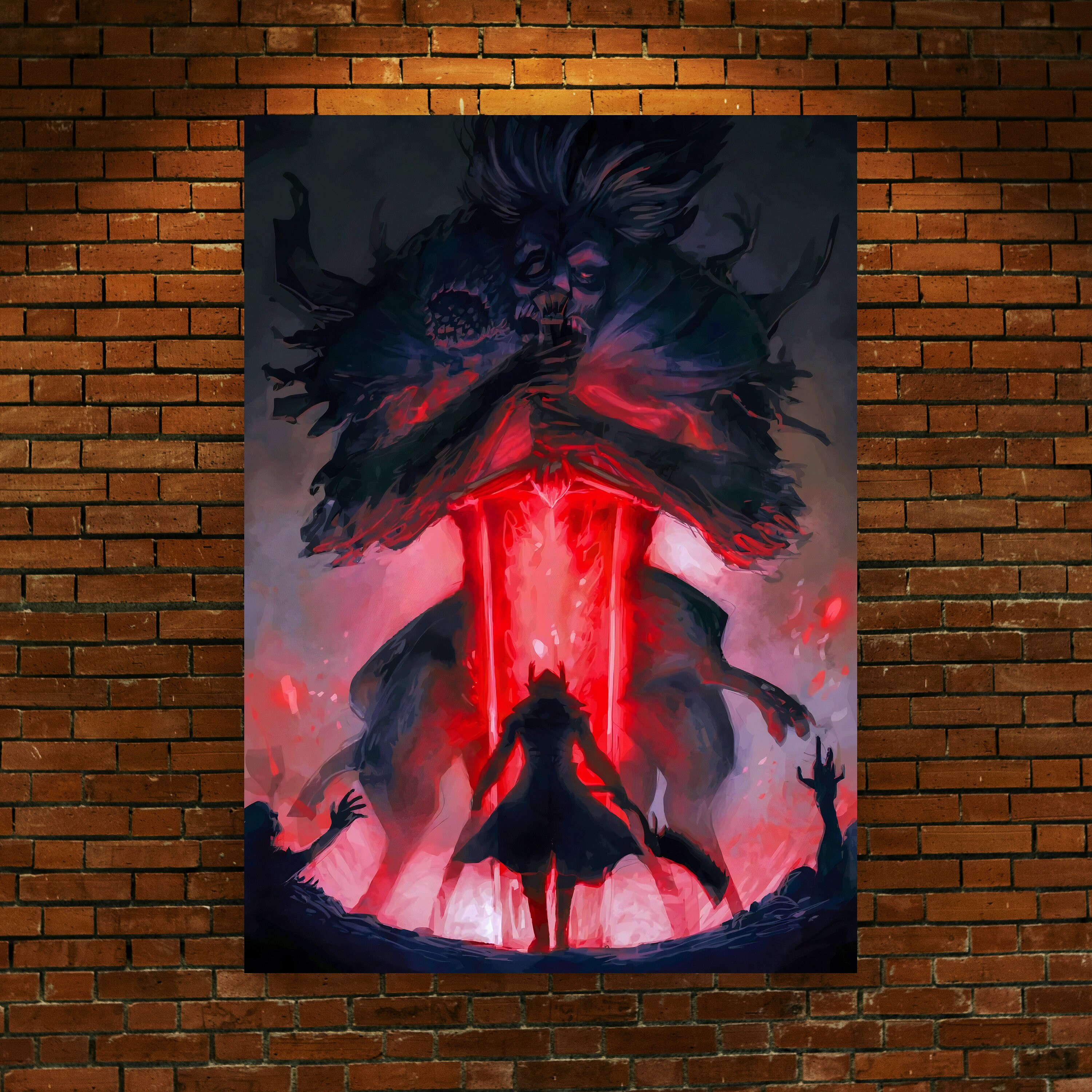 Dark Souls Poster Dark Souls Game Poster Print Custom Gaming Canvas