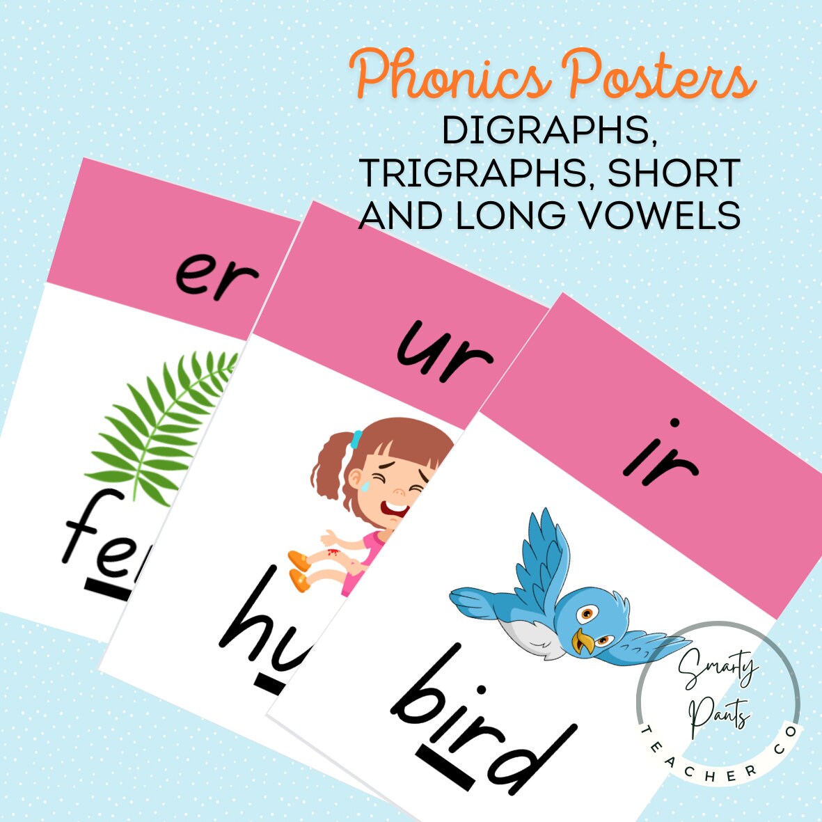 Phonics Posters, Digraphs, Graphs, Trigraphs, Long Vowels, Short Vowels ...