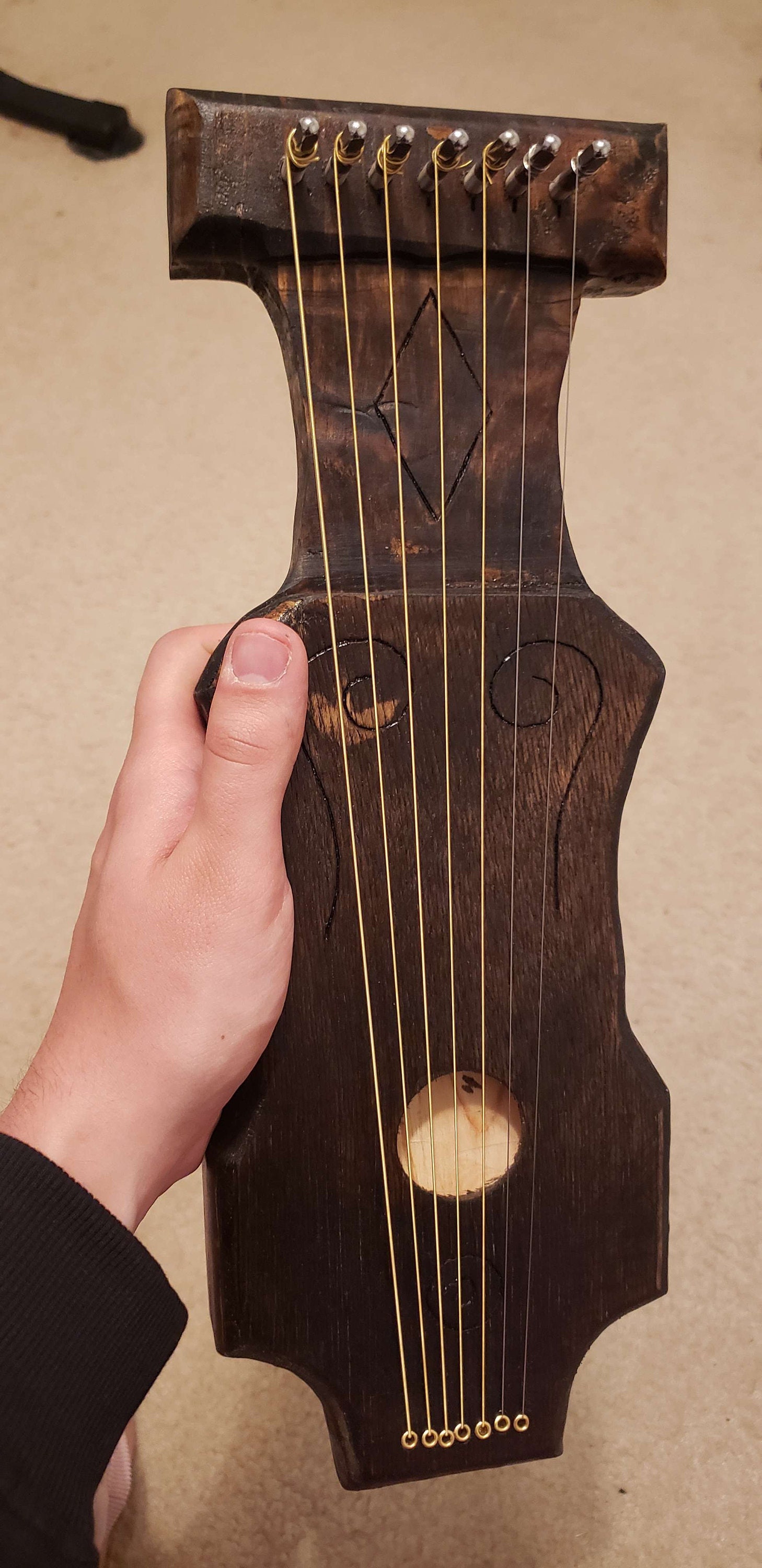 Custom Lyre Harps (pine) - Etsy