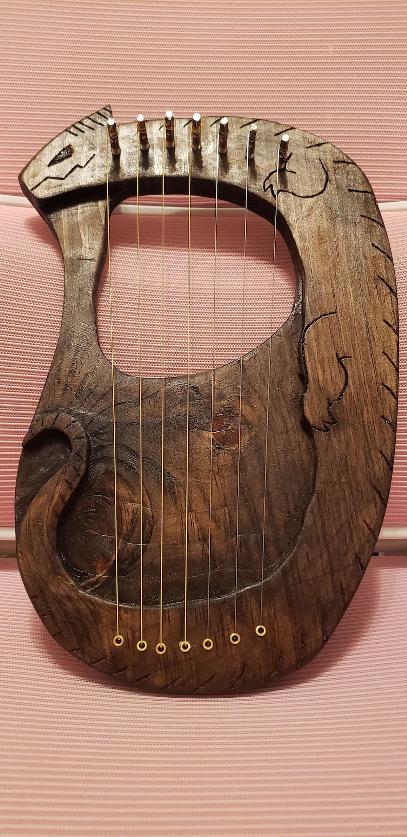 Custom Lyre Harps (pine) - Etsy