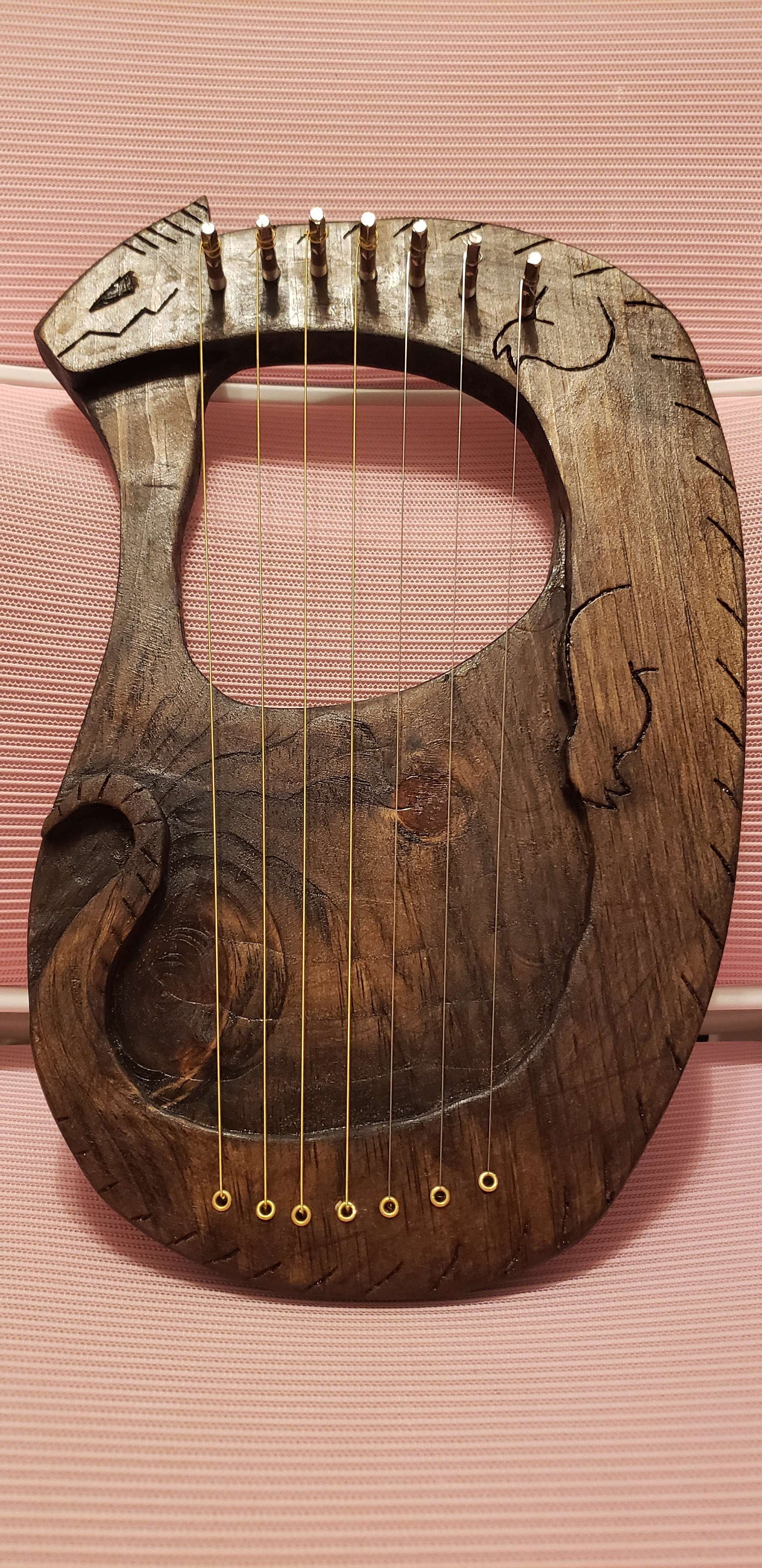 Custom Lyre Harps (pine) - Etsy