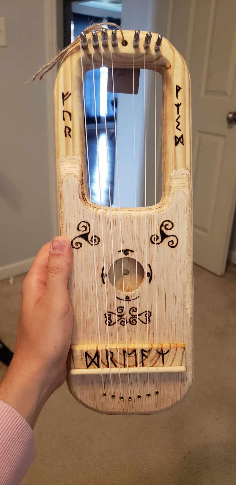 Custom Lyre Harps (pine) - Etsy