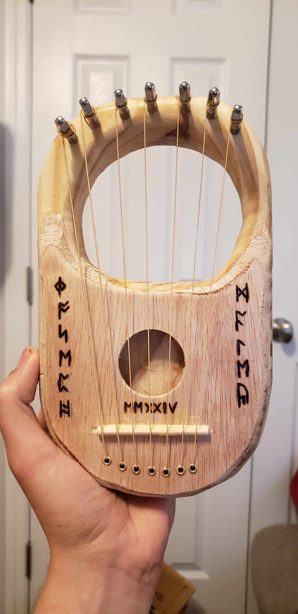 Custom Lyre Harps (pine) - Etsy