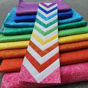 Herringbone/prairie Braid Strips for Foundation Paper Piecing (FPP), 11 ...