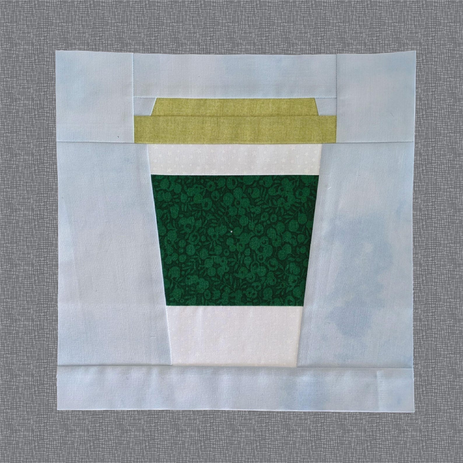 Coffee Cup FPP Quilt Block, 2 Sizes (PDF Pattern) - Etsy
