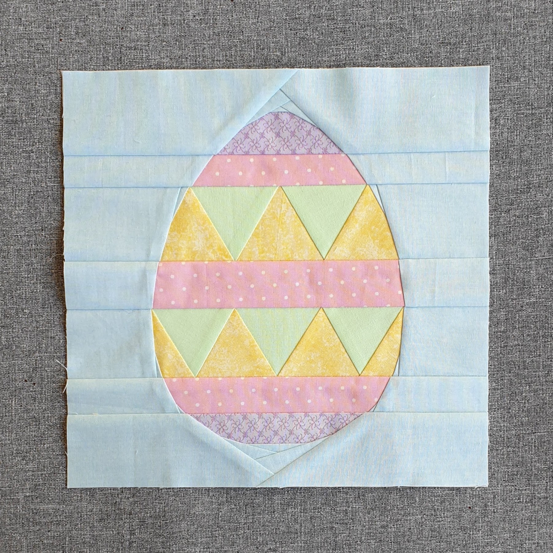 Fancy Easter Egg : Paper Piecing Pdf Pattern - Etsy