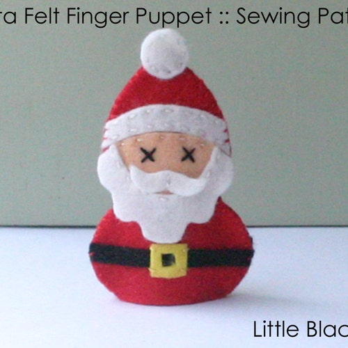 Flower Felt Finger Puppets & Hair Accessories Sewing Pattern - Etsy
