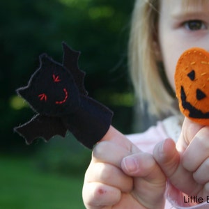 Pattern: Bat Felt Finger Puppet - Etsy