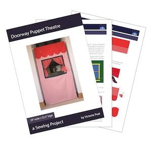 Doorway Puppet Theatre Pdf Pattern - Etsy