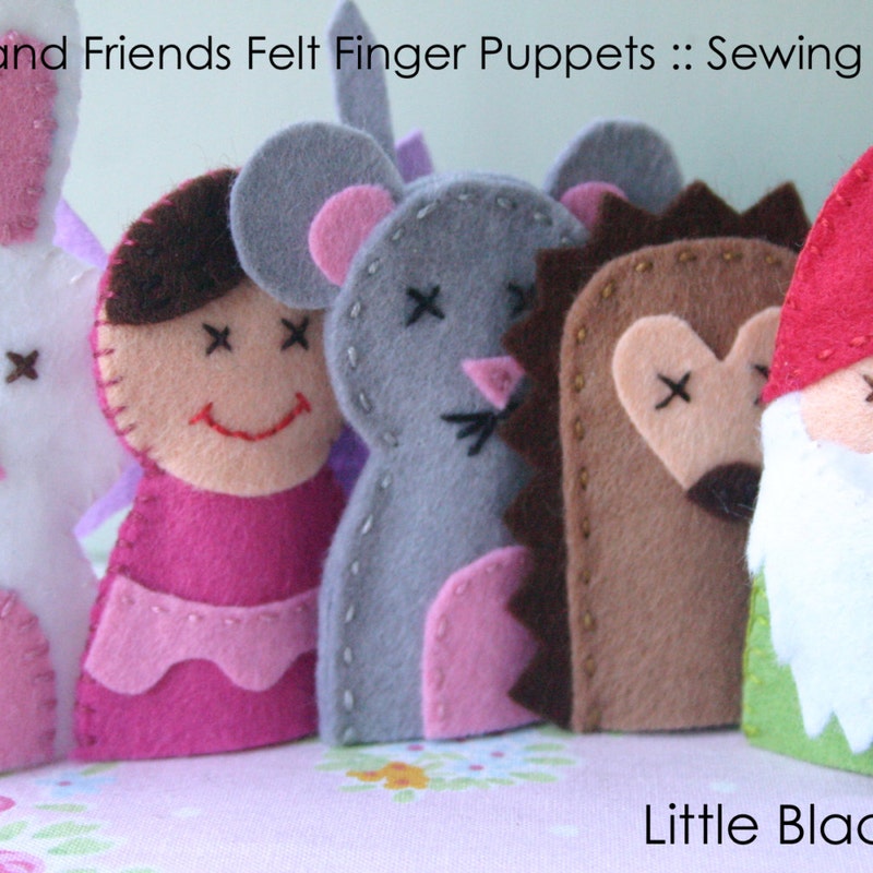 Mice Finger Puppets - Etsy