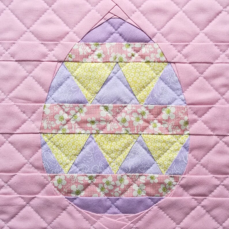 Fancy Easter Egg : Paper Piecing Pdf Pattern - Etsy