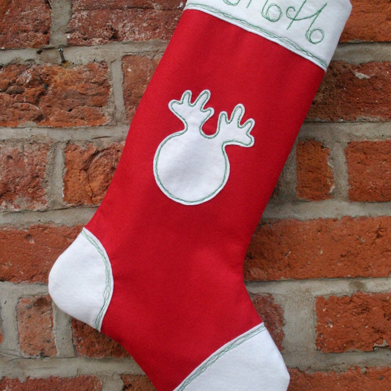 Felt Stocking Pattern - Etsy