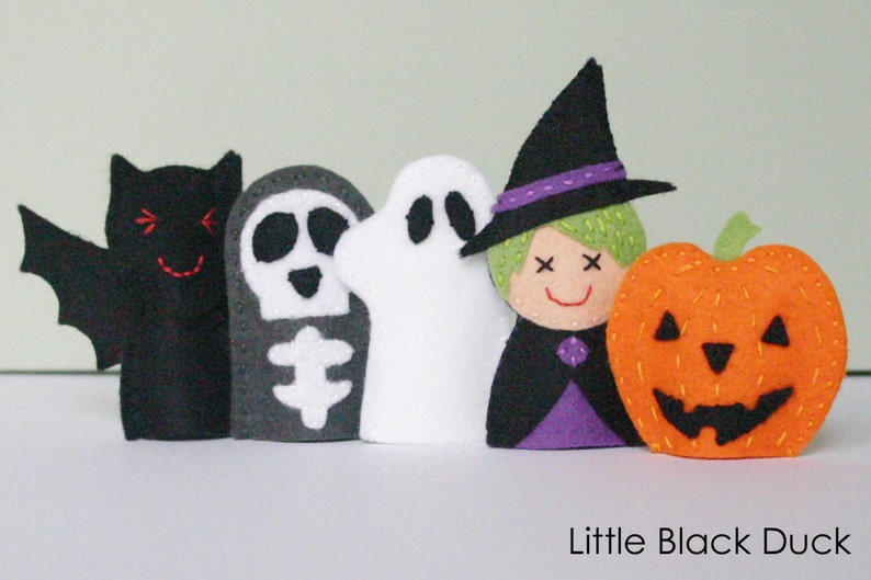 Pattern: Bat Felt Finger Puppet - Etsy