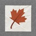 Maple Leaf FPP Quilt Block: Autumn Patchwork Pattern, 2 Sizes (PDF ...