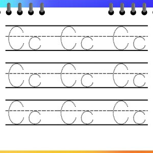 Alphabet A-Z Children's Book Tracing Book for Toddlers Ready to Print ...