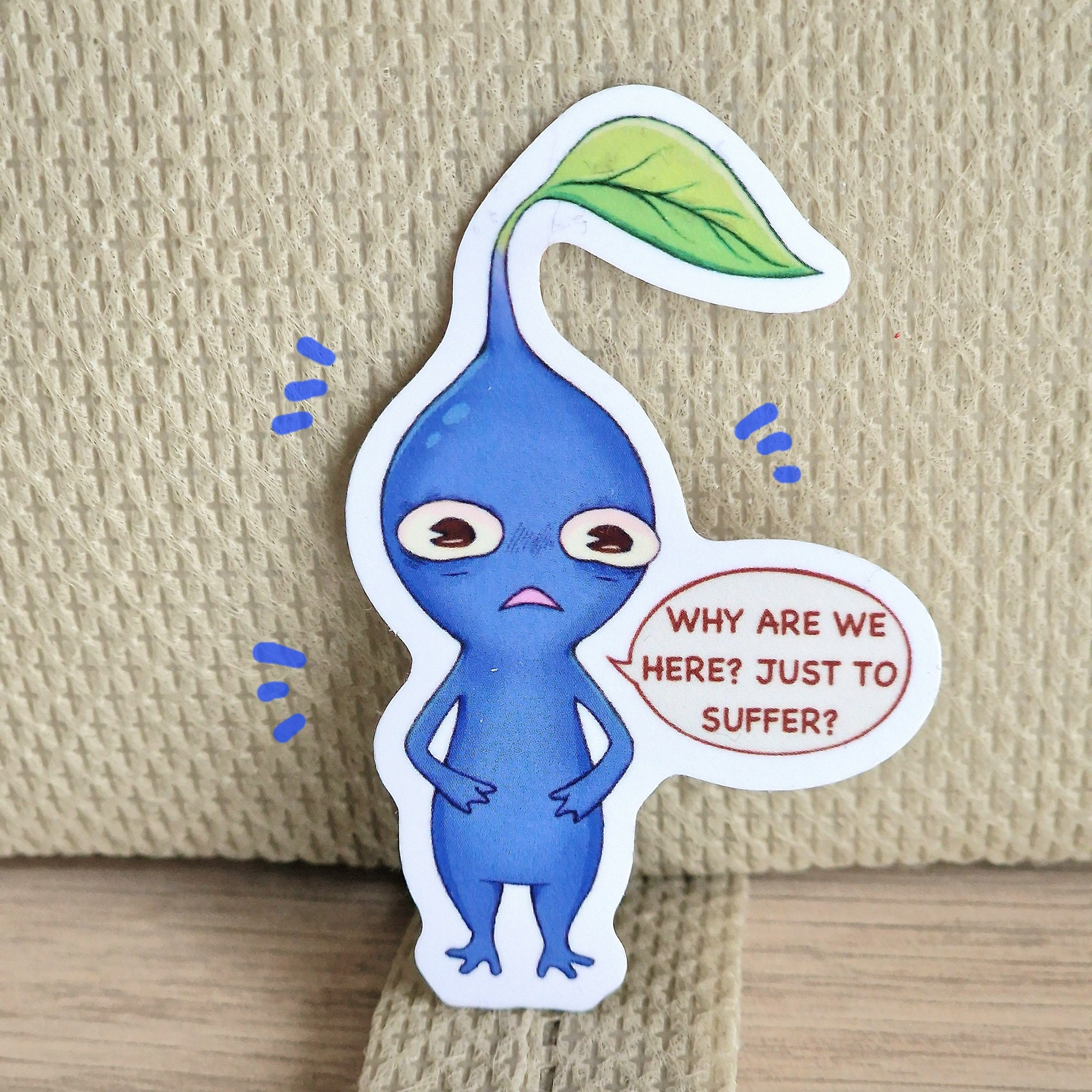 Pikmin Vinyl Stickers | Waterproof Stickers - Etsy