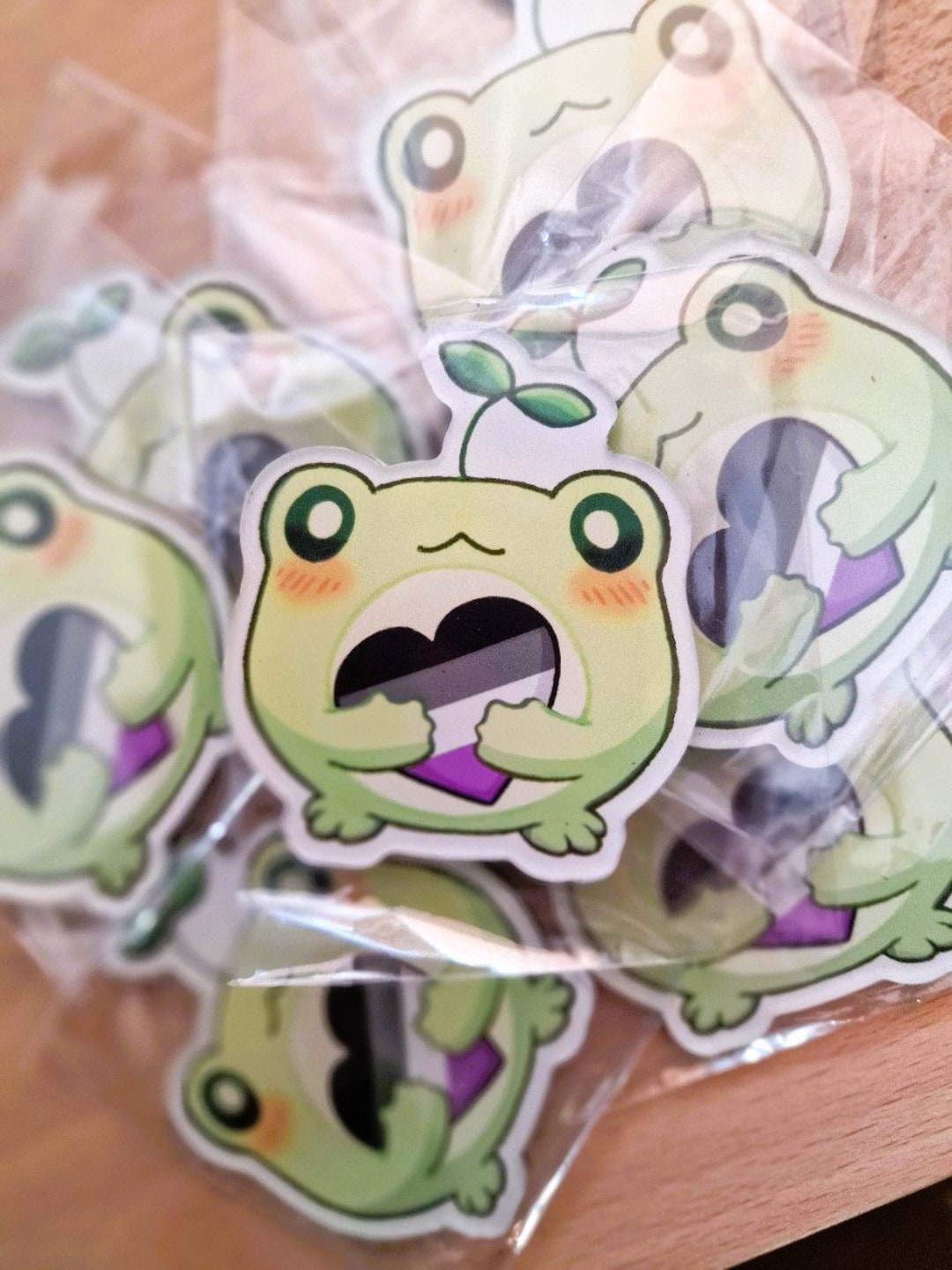 Ace Frog Magnet Cute LGBTQIA Asexual Pride Frog - Etsy