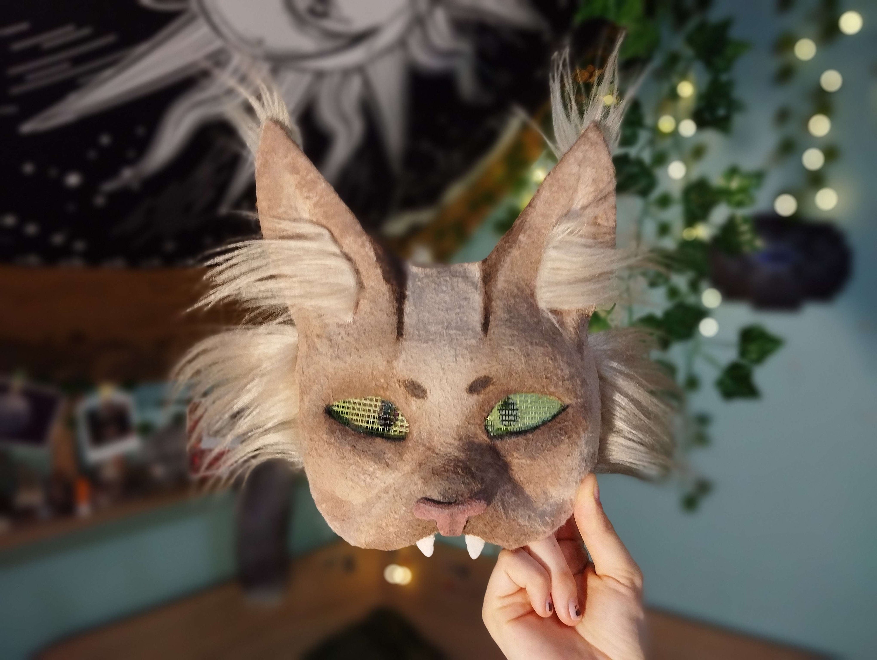 Custom Therian Feline Masks - Etsy