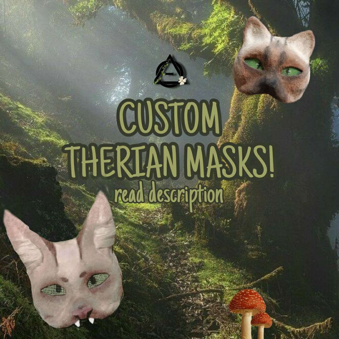 Custom Therian Feline Masks - Etsy