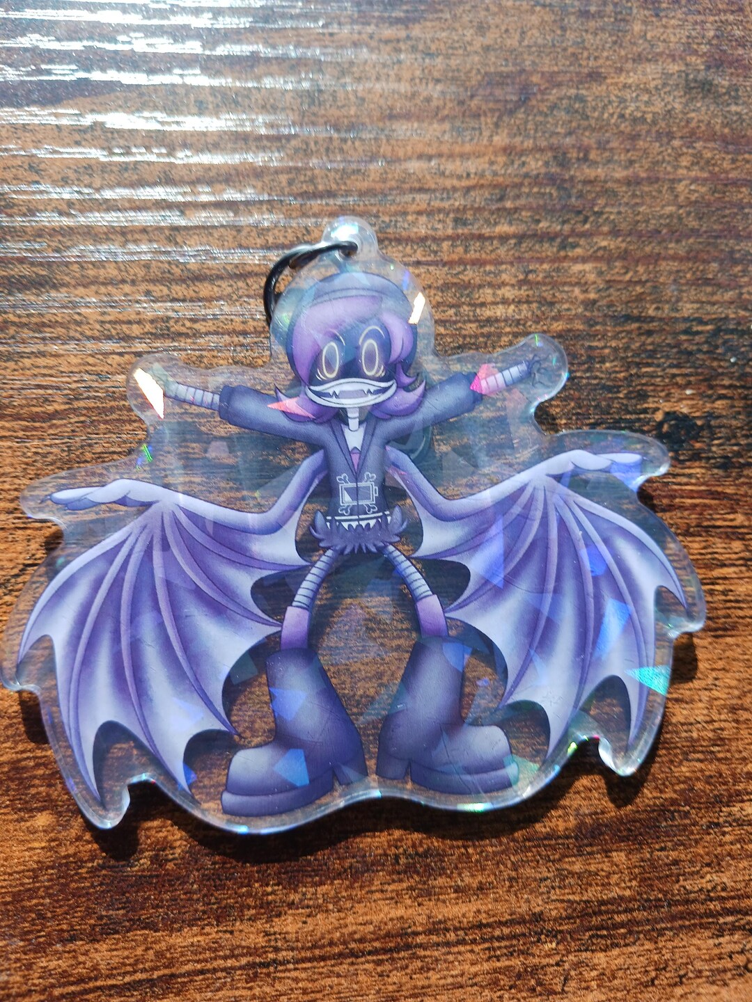 Holographic Uzi Doorman Keychain Murder Drones - Etsy