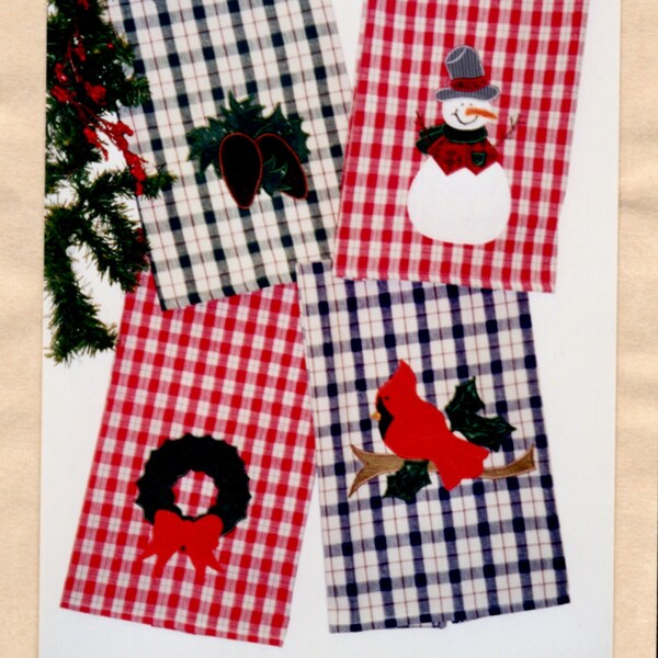 Applique Tea Towel - Etsy