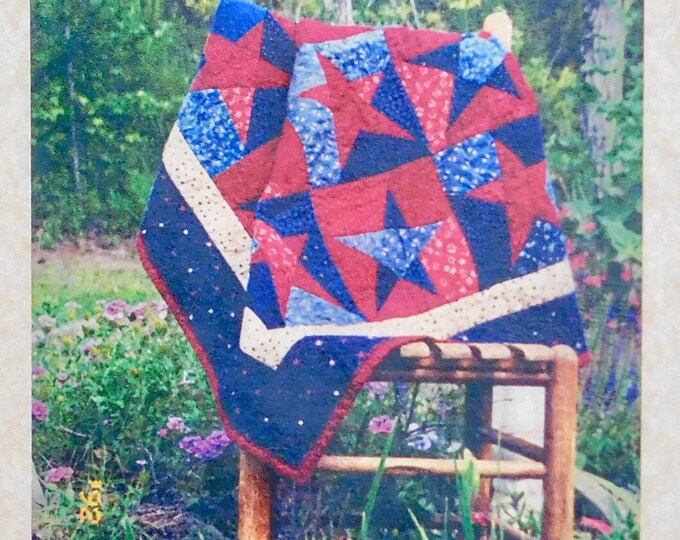 Kwik Scrappy Star Quilt Pattern From Two Kwik Quilters Revised 2003 - Etsy
