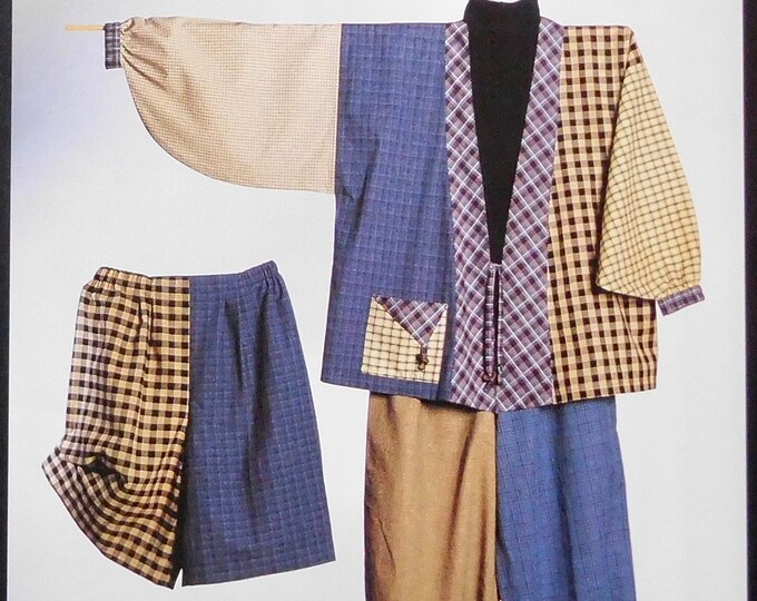 Kanustandit Coat, Easion Pants and Split Skirt Pattern NM248 Sizes 6 to ...