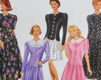 Misses Skirt and Top Pattern Simplicity 8128 UNCUT Size 6 8 10 - Etsy