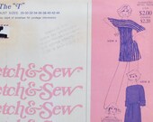 Stretch & Sew Ann Person Sewing Pattern 1530 the t - Etsy