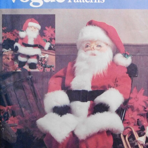 Santa Doll Pattern - Etsy