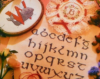 Kits & How To Sewing & Needlecraft 1994 Alphabets in Cross Stitch by ...