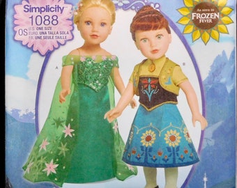 Elsa Doll Clothes Pattern - Etsy