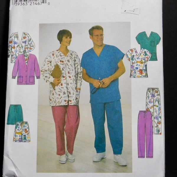 Scrub Jacket Pattern - Etsy
