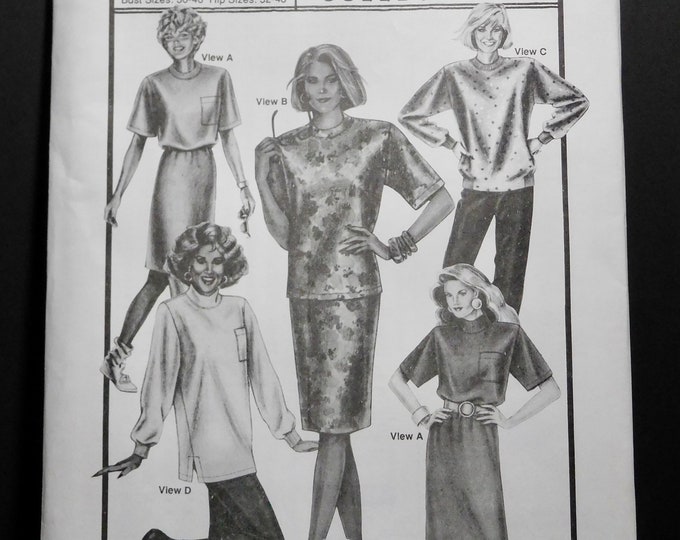 Stretch & Sew Ann Person Sewing Pattern 120 "t" Collection Dress Tops ...