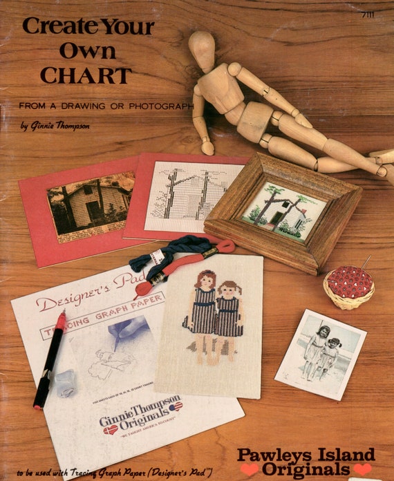 Create Your Own Chart From a Drawing or Photograph by Ginnie - Etsy