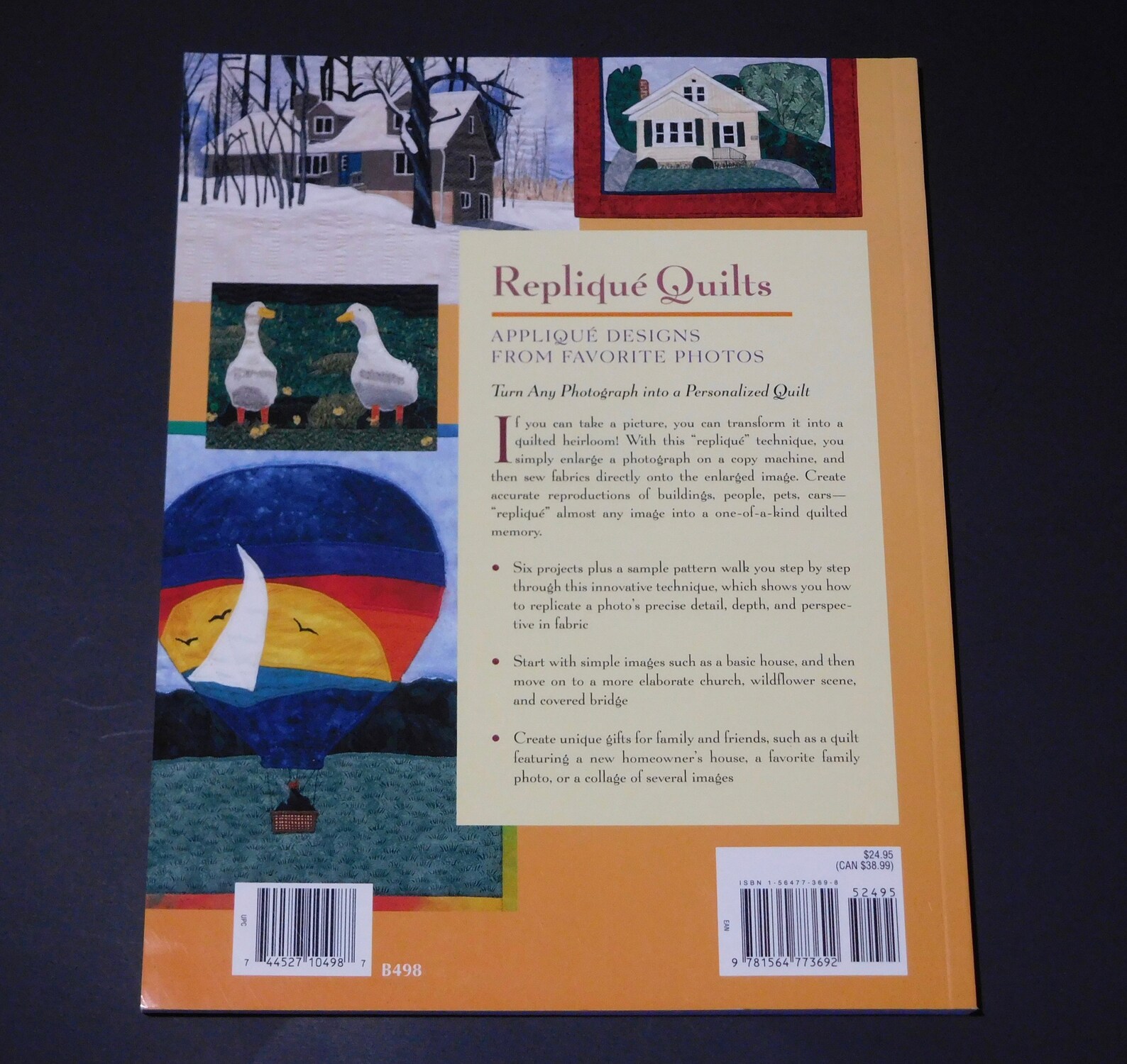 Replique Quilts: Applique Designs From Favorite Photos Patterns Book by ...