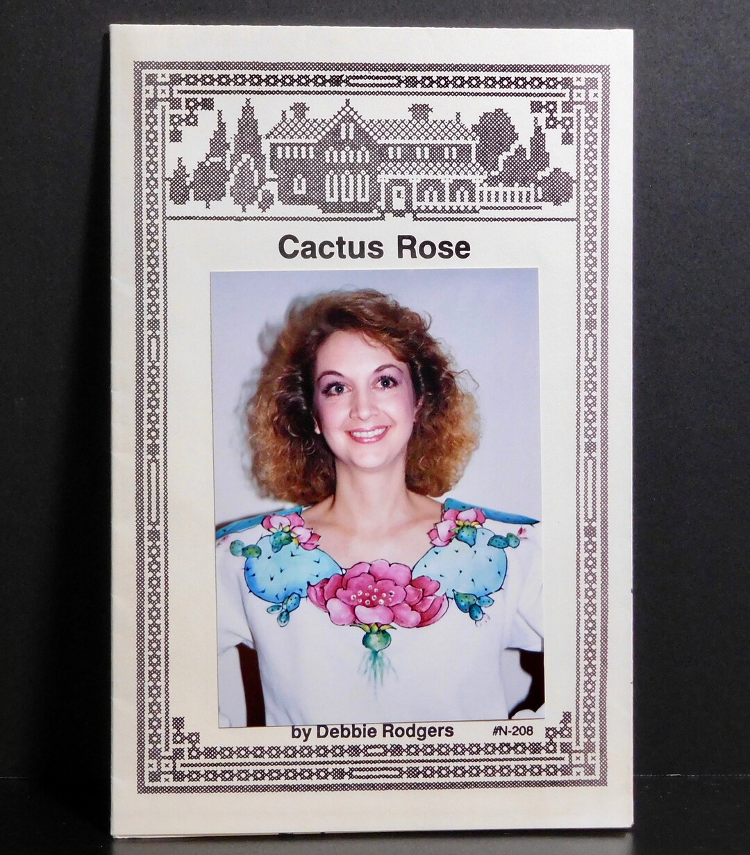 Cactus Rose Pattern N-208 by Debbie Rodgers Traceable Pattern to Paint ...